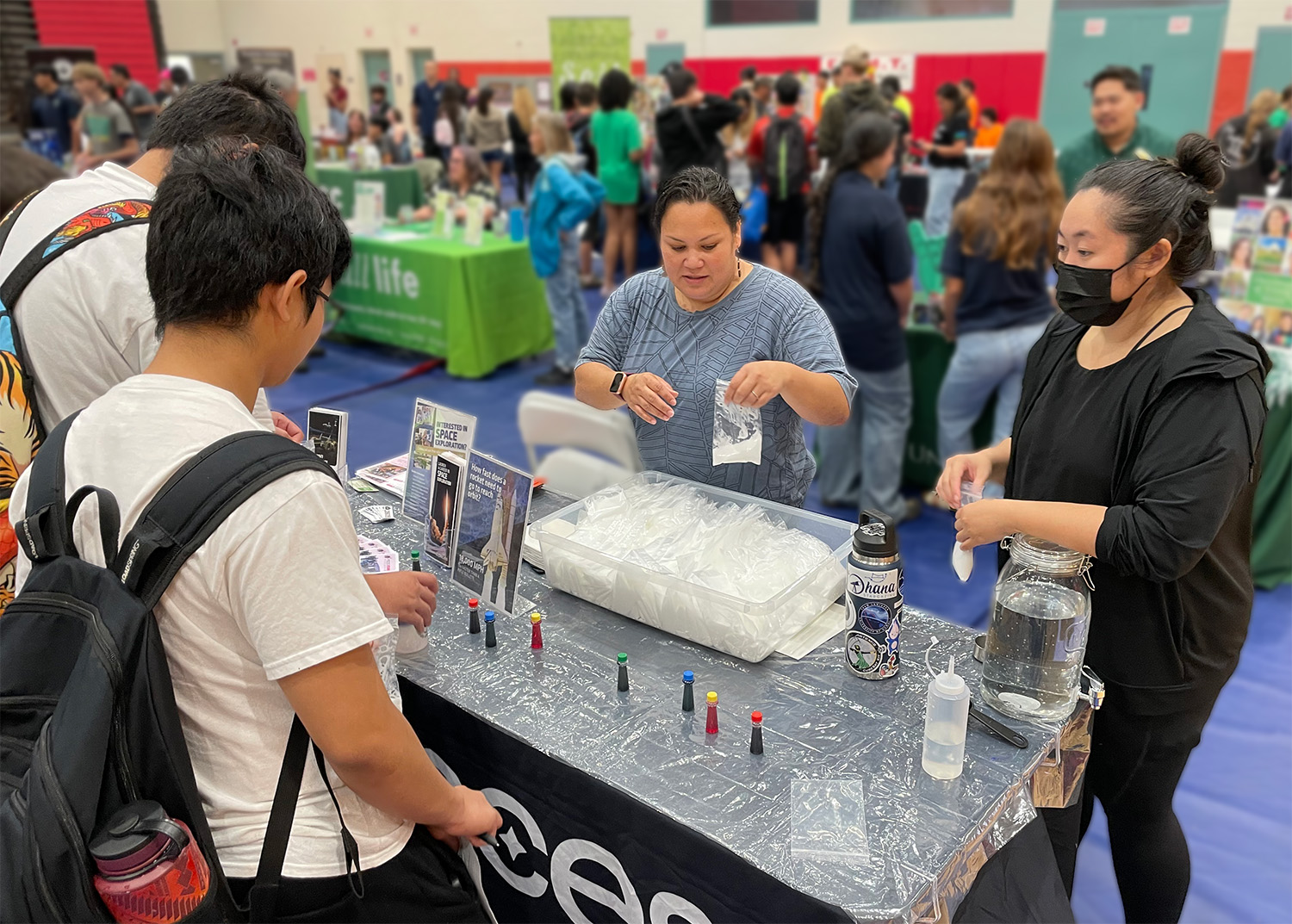 Students Get Messy With Materials Science at Keaʻau High College and ...